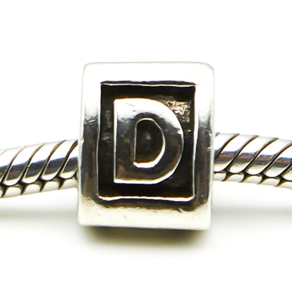 Pandora Alphabet Initial Letter D Sterling Silver Charm – Legacy Collectors
