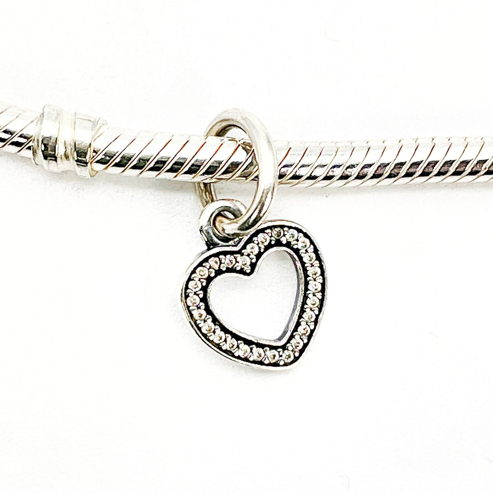 Lovelinks Sterling Silver Barrel Ring Charm with Silicone Core – Danis ...