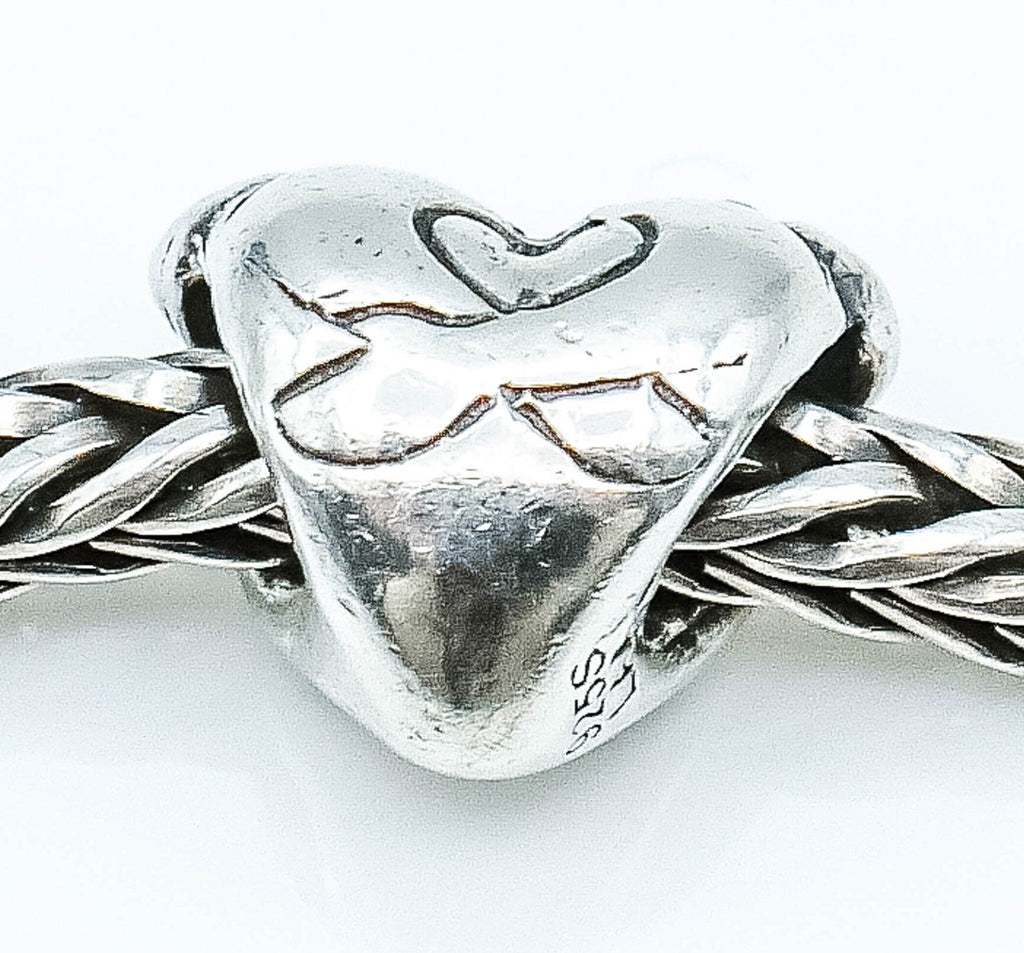 TROLLBEADS Hugging Hearts Bead Sterling Silver Charm – Legacy Collectors